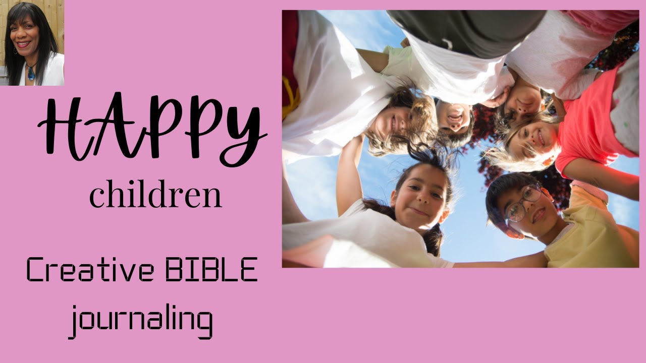 Creative bible journal | scrapbooking page. What makes children happy ...