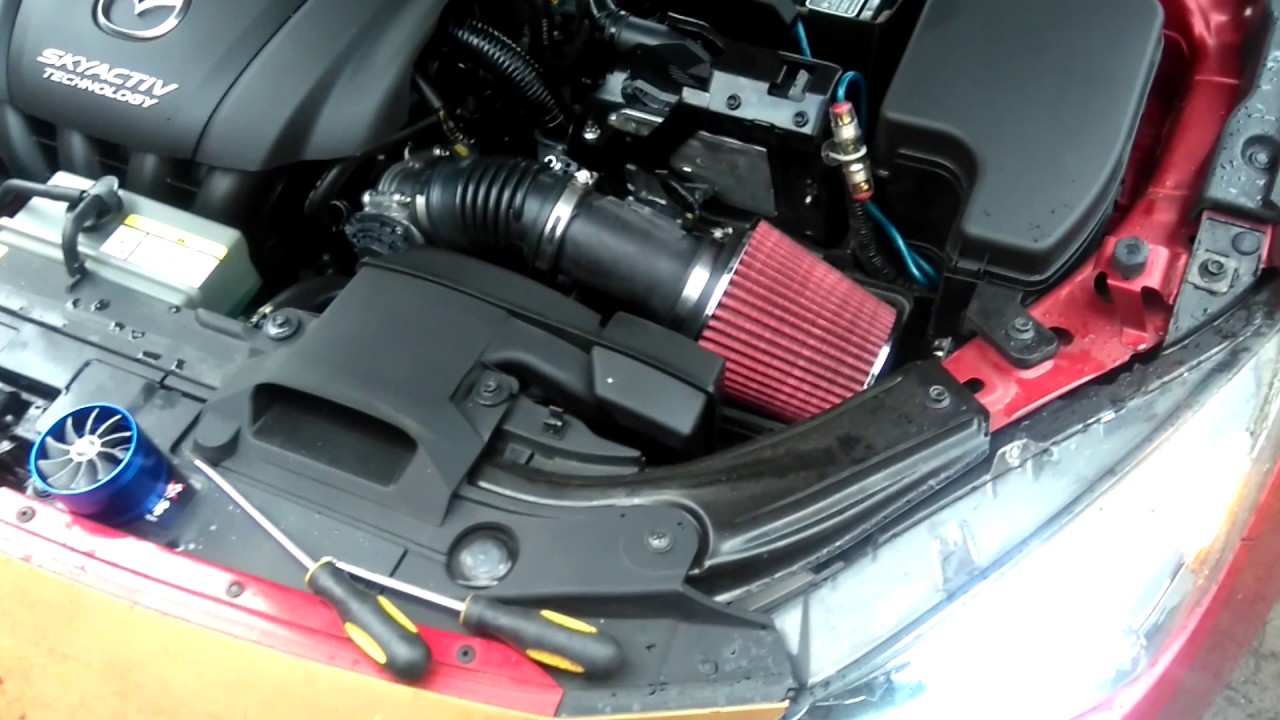 Filtro K&N Mazda 3 Intake - YouTube