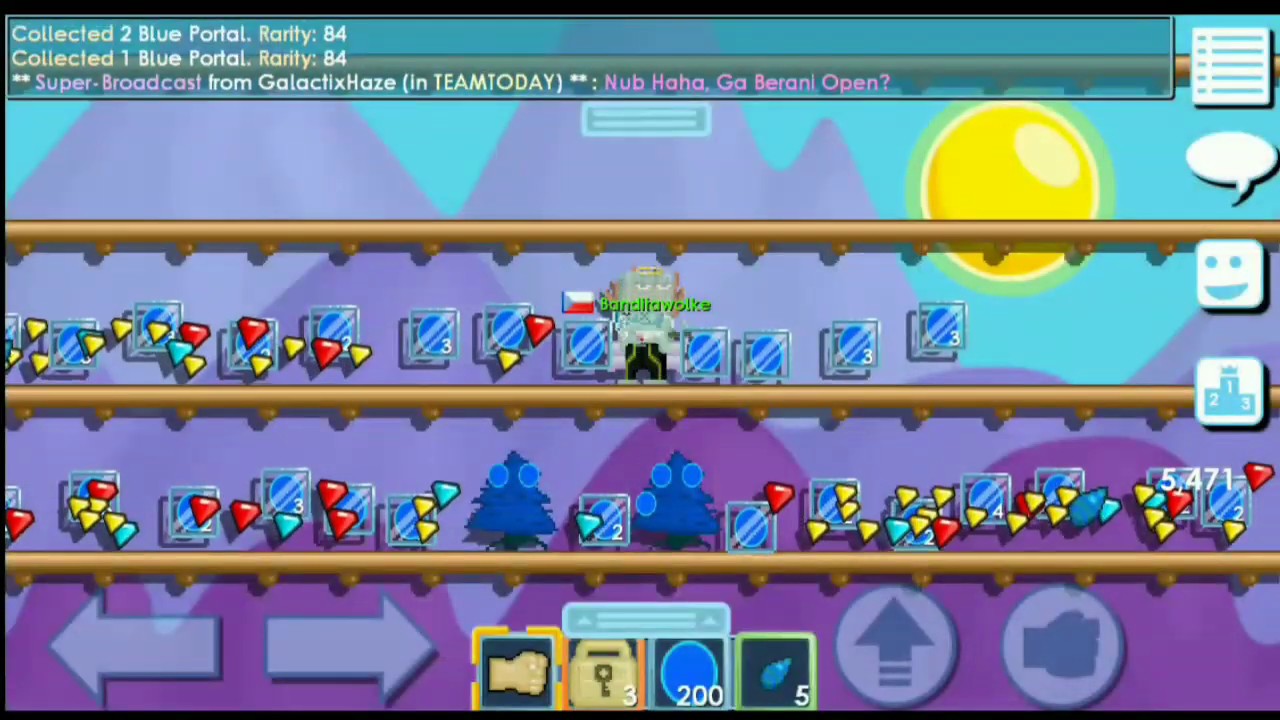 Growtopia How to get rich (Blue Portals) - YouTube