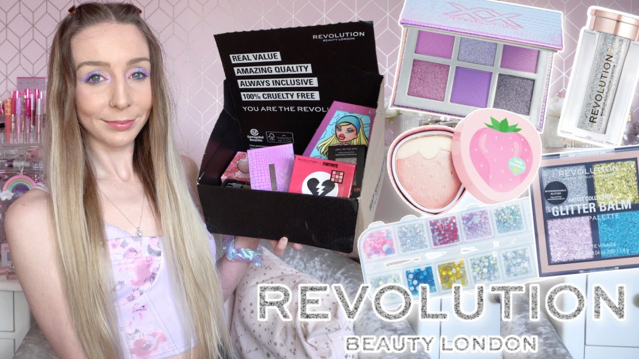 HUGE REVOLUTION SUMMER FESTIVAL MAKEUP HAUL - YouTube