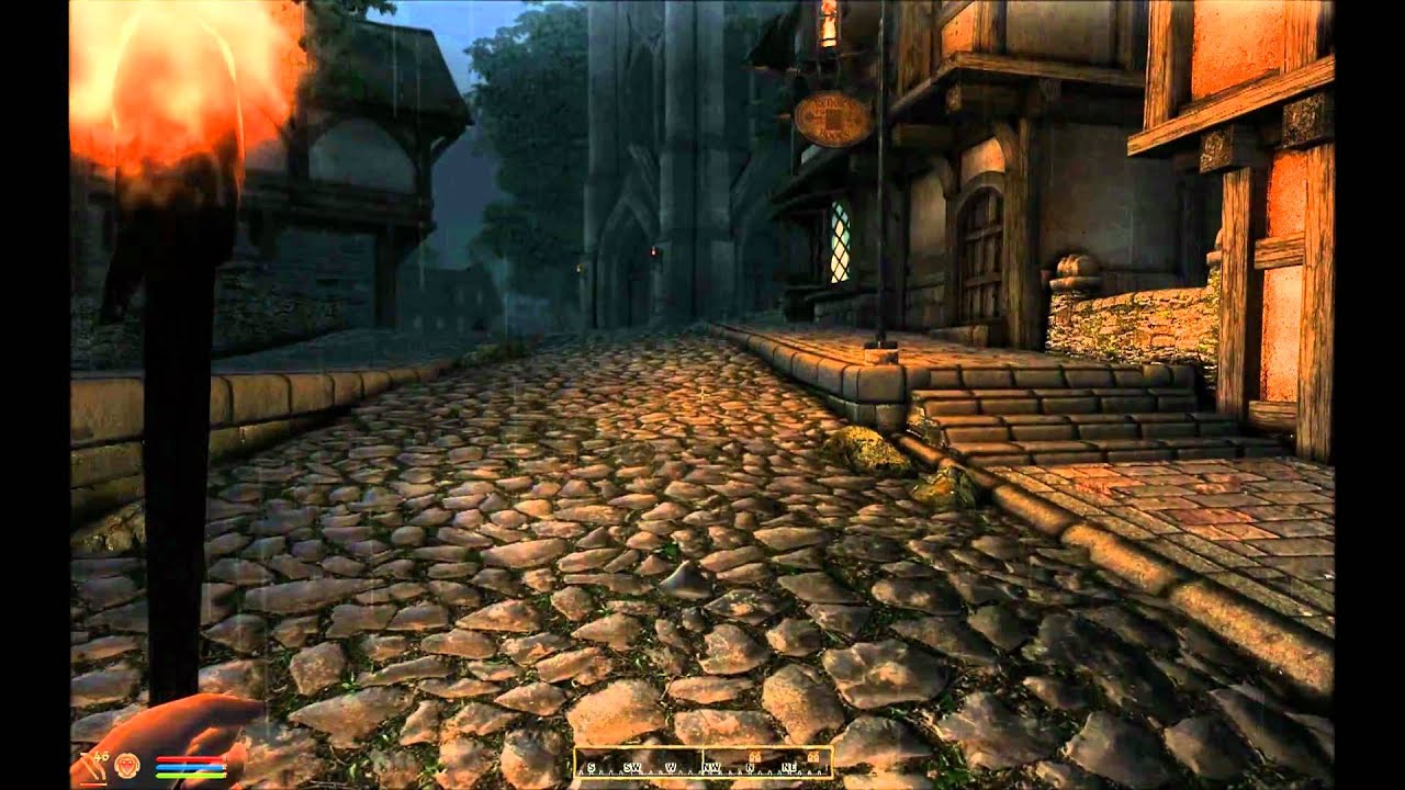 Oblivion Ultra Graphics: City HD - YouTube