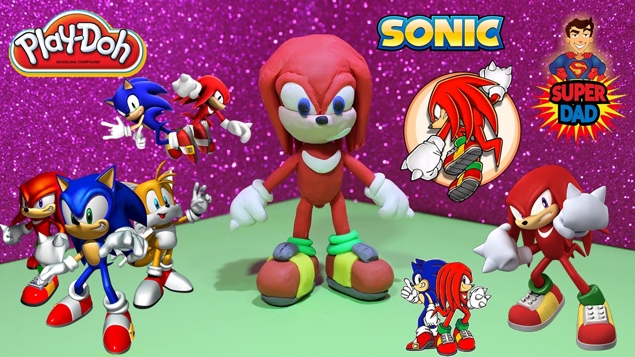 Play Doh and Plastilina Figures - How to Play Doh Cartoon Character ...