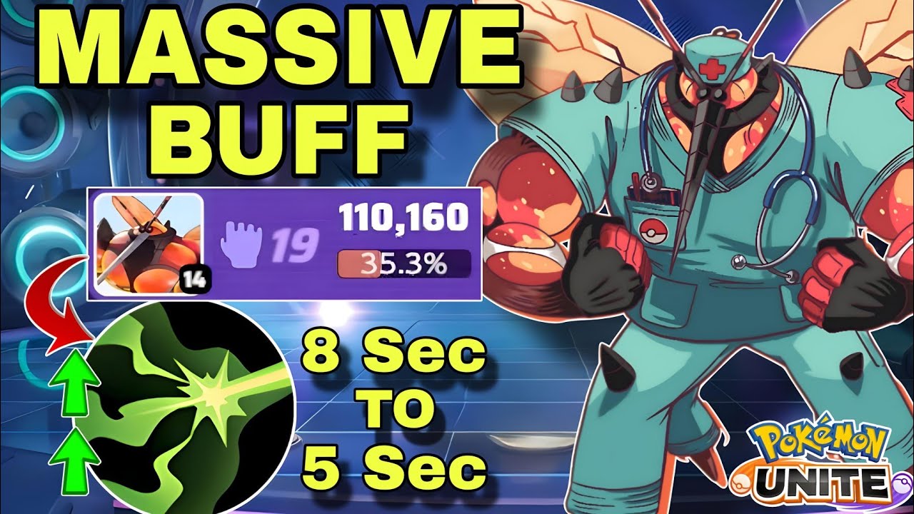 3-Second Cooldown Buff Makes LEECH LIFE BUZZWOLE Unstoppable | Pokemon ...