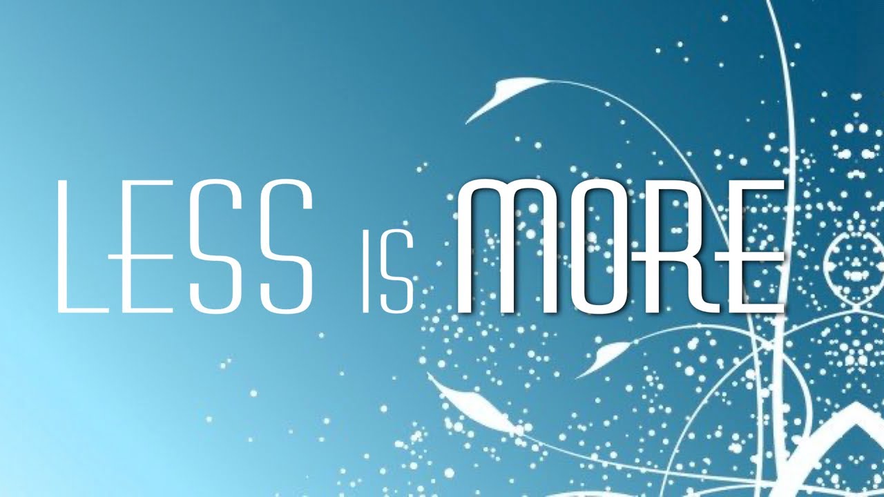 05 14 23 Less Is More 2 Service YouTube 05-14-23-less-is-more-2-service-youtube