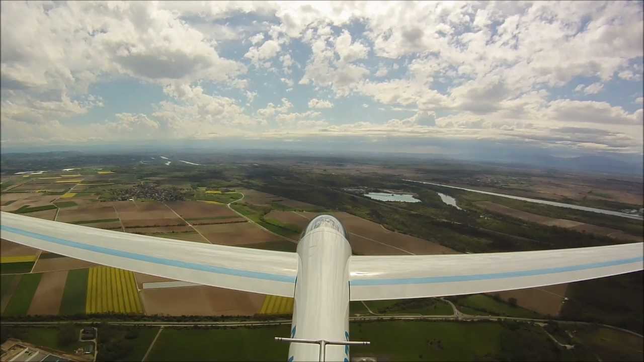 Segelfliegen Windenstart - YouTube