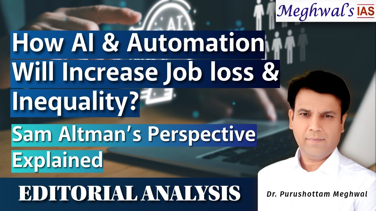 How AI & Automation Will Increase Job loss & Inequality | Sam Altman’s ...