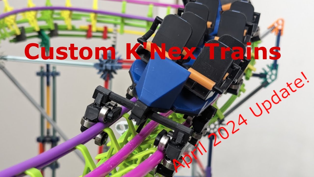 3D Printing Even Bertter K'Nex Trains- April 2024 Update - YouTube