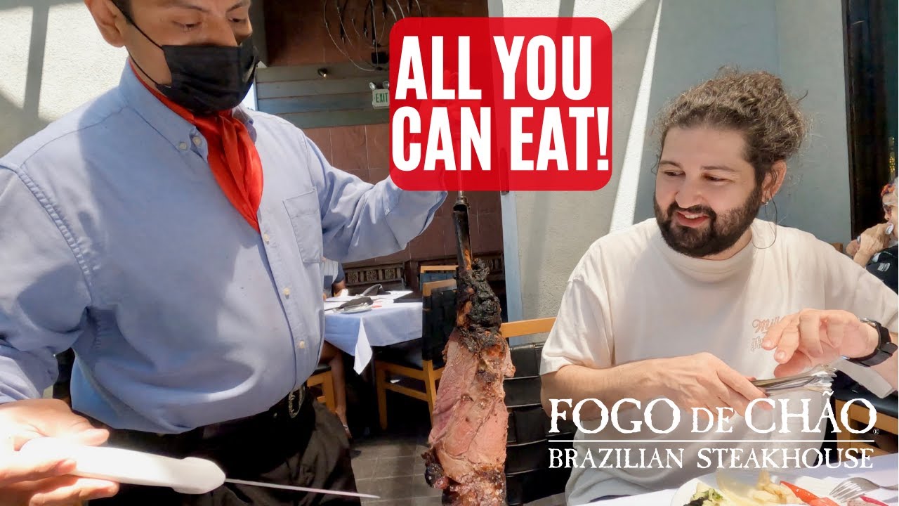 FOGO DE CHÃO Experience | All You Can Eat Brazilian BBQ! - YouTube