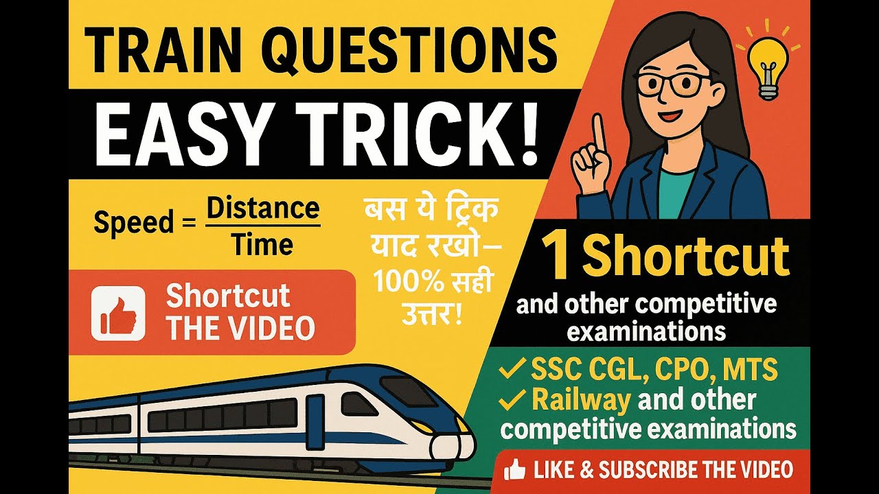 Time and Distance train questions - YouTube