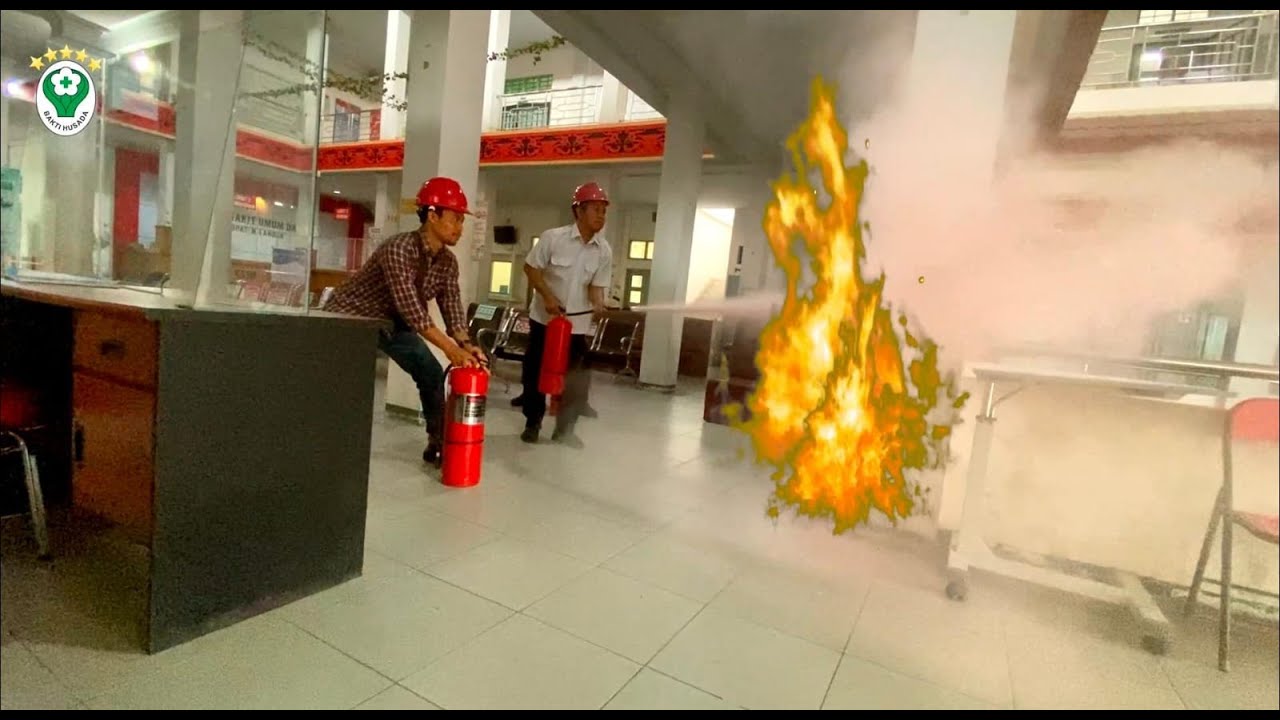 CODE RED // Simulasi Kebakaran // RSUD LANDAK - YouTube