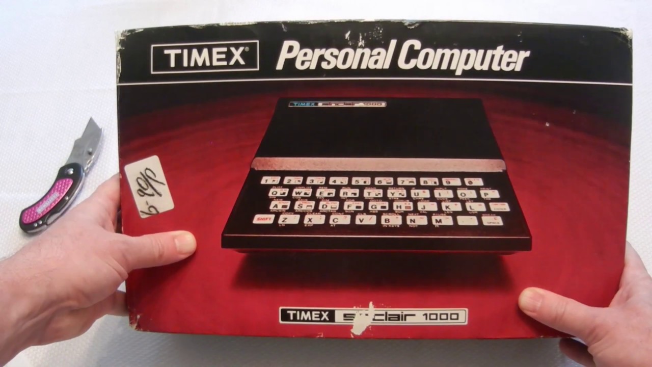 Timex Sinclair 1000 Unboxing - YouTube