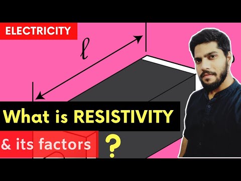 Resistivity class 10 || Factors affecting the Resistivity - YouTube