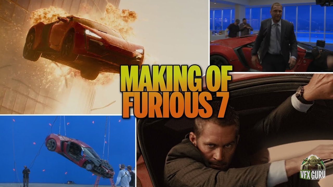 Furious 7 (2015) - Behind The Scenes - Cars Don't Fly - YouTube