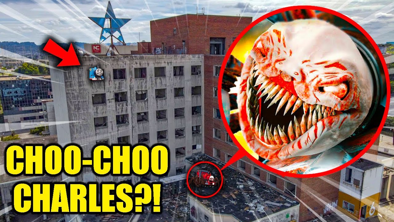 CHOO CHOO CHARLES CAUGHT ON CAMERA IN ABANDONED BUILDING AT 3AM!! (EVIL ...
