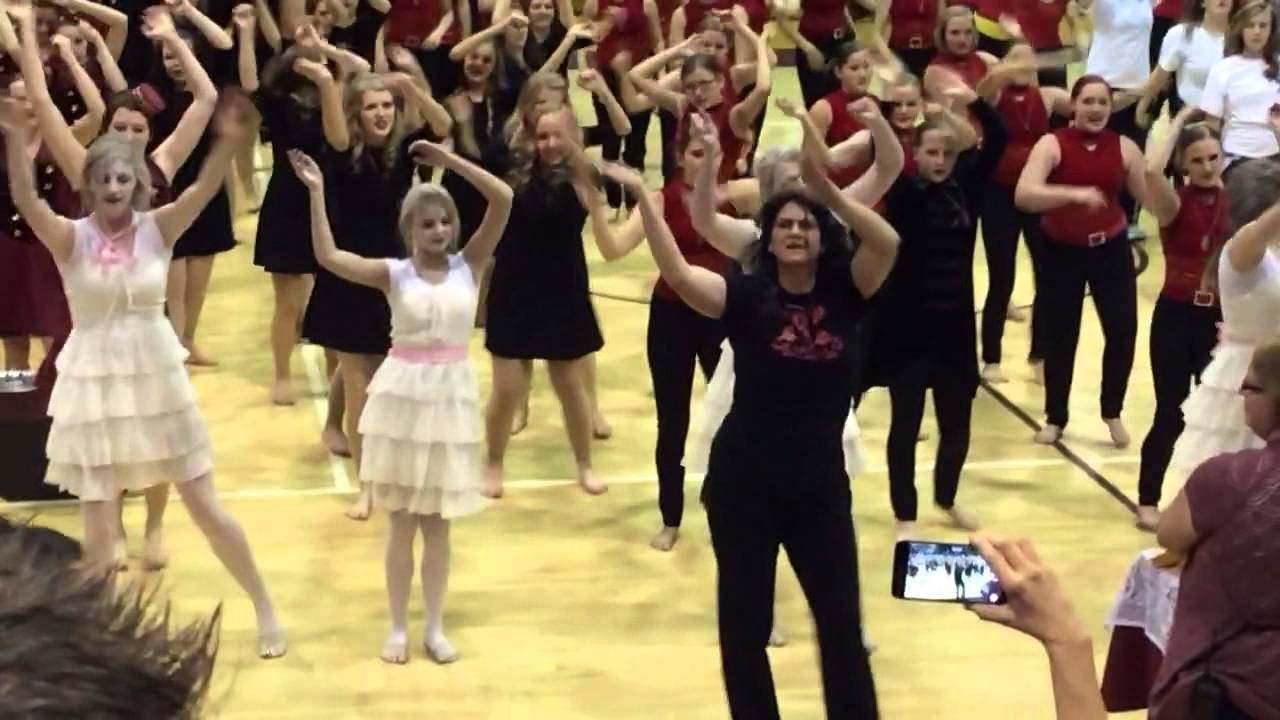 Utah Color Guard Flash Mob!! - YouTube