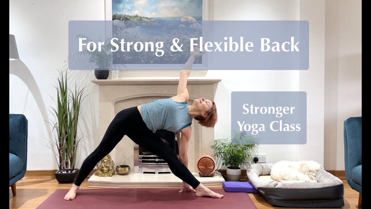 Yoga For Strong Flexible Back | Yoga with Olga - YouTube