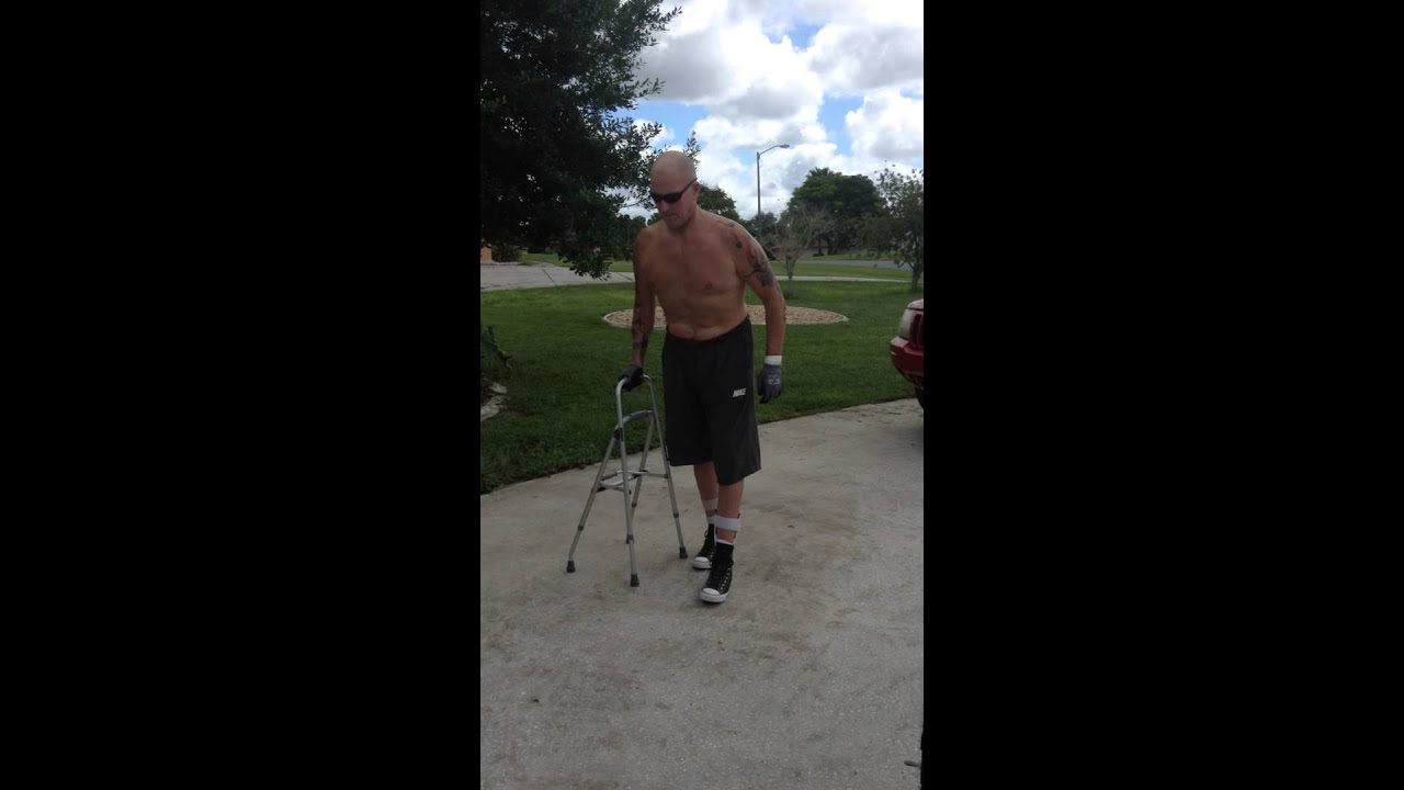 PARAPLEGIC WALKING AFTER SPINAL CORD INJURY - YouTube