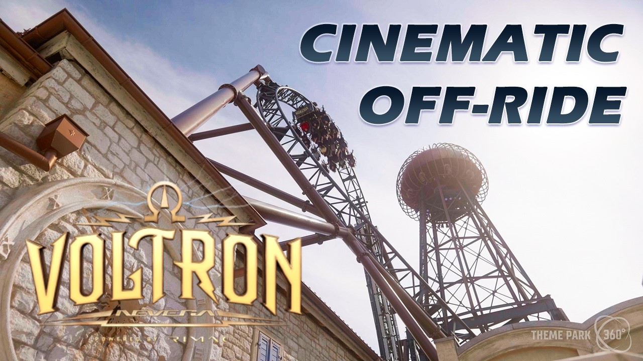 Voltron Nevera roller coaster cinematic off-ride Europa Park 2024 - YouTube