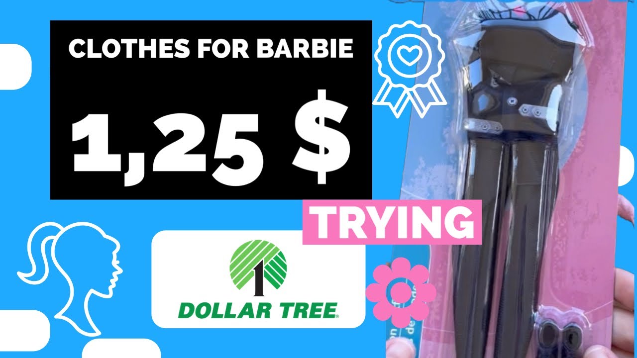 Let’s try clothes for dolls from Dollar Tree. 1,25 $ per each # ...