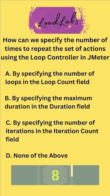 Using The Loop Controller In Jmeter How To Specify The Number Of Action Repeats Youtube