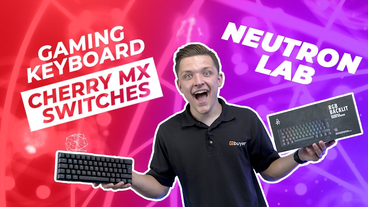 Neutron Lab 60% gaming keyboards with Cherry MX switches - YouTube
