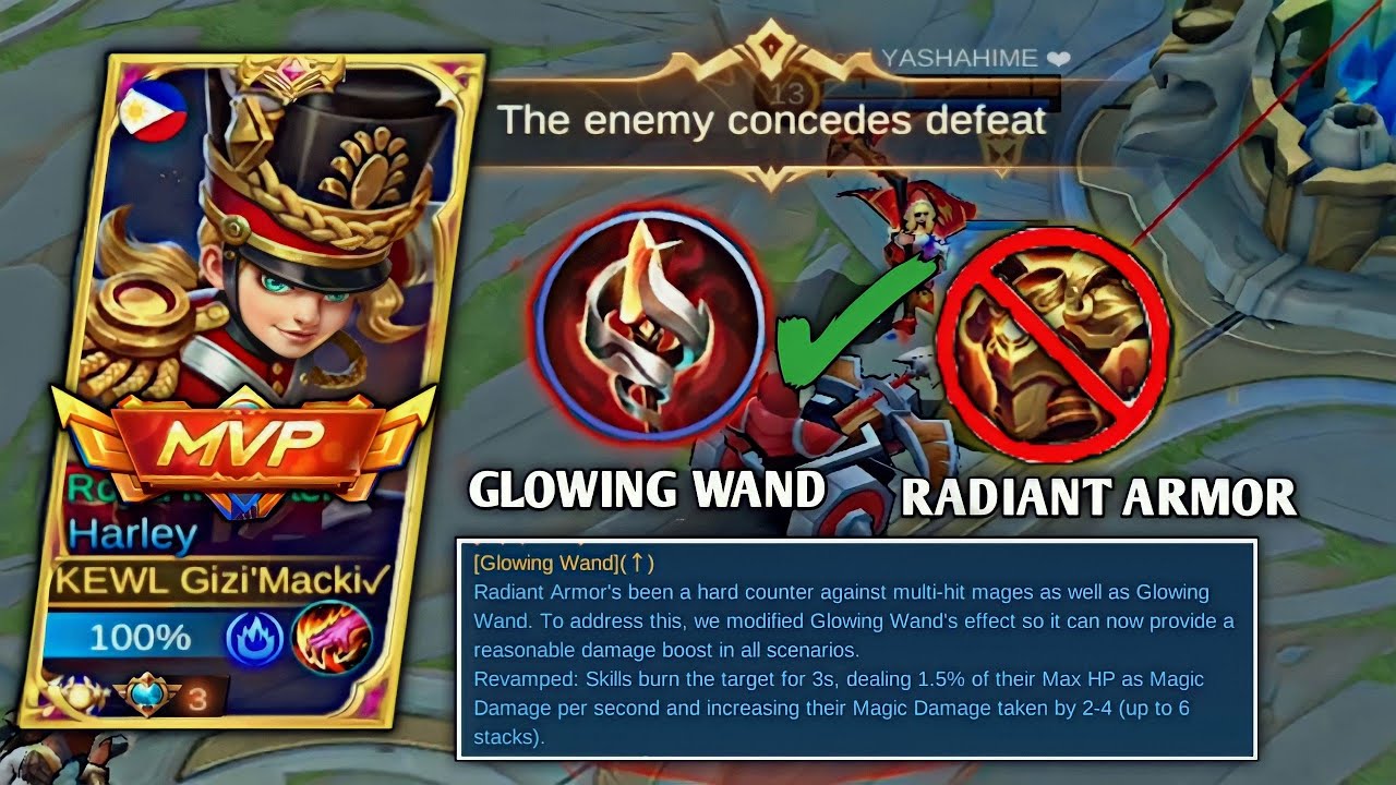 New Patched! New Updated! New Meta Item Glowing Wand (Radiant Armor ...