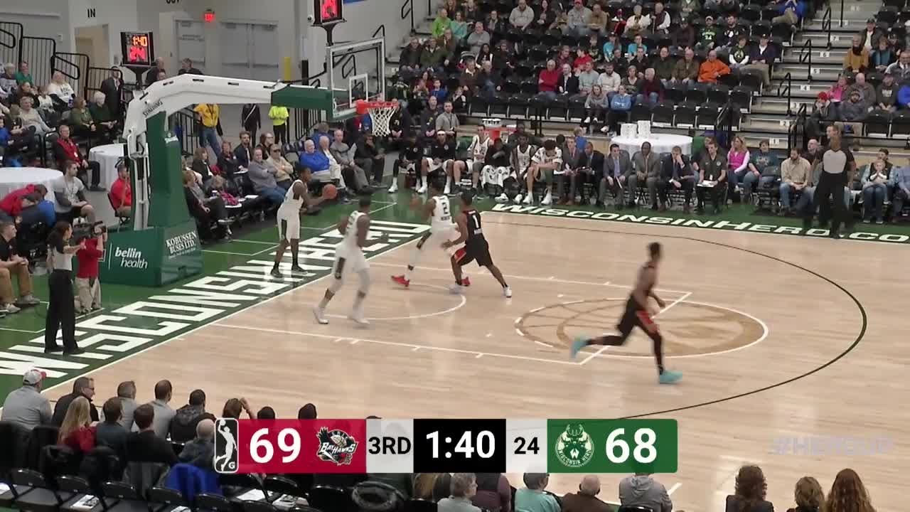 Jaylen Morris (22 points) Highlights vs. Wisconsin Herd - YouTube