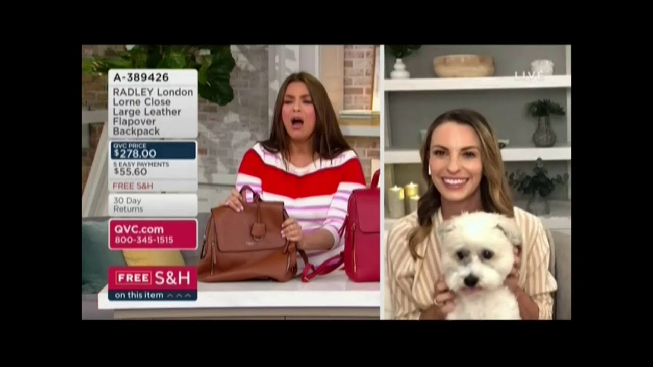 ROSINA GROSSO, BETH KENT & BARNEY FOR RADLEY QVC 8 3 21 - YouTube