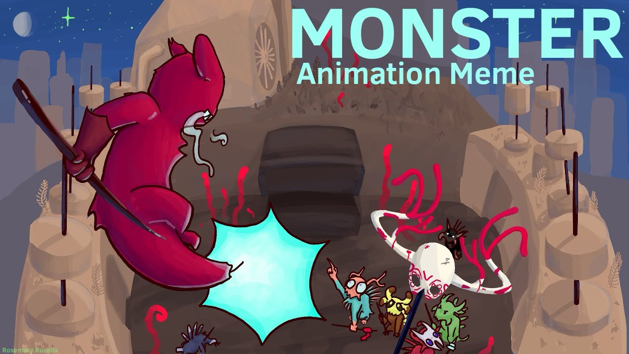 MONSTER animation meme [Rain World: Downpour] - YouTube