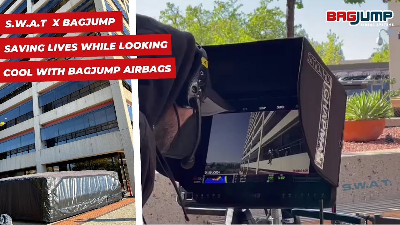 Stunt Airbag - S.W.A.T x BAGJUMP® - Saving Lives while looking cool ...