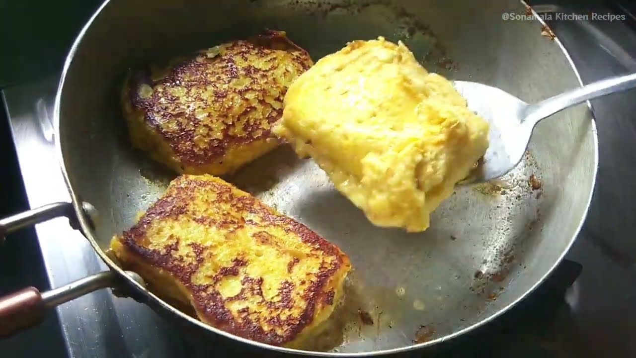 Bread recipe | Morning breakfast recipe | Special Bread Eggs Recipes | Bread fry - Cooking Home