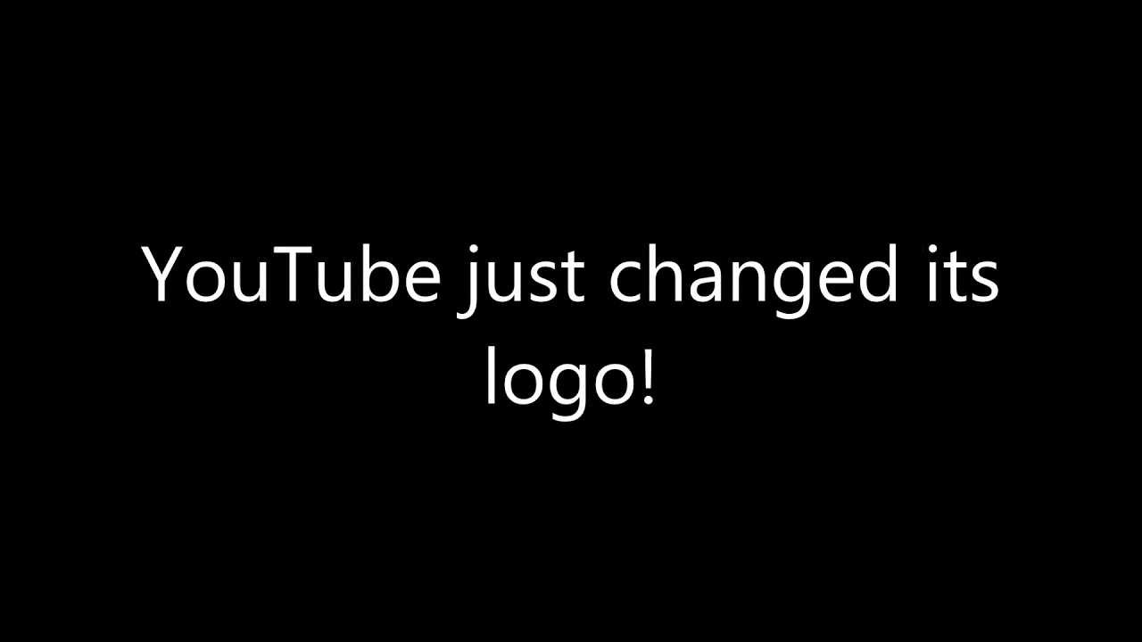 YouTube changed its logo! - YouTube