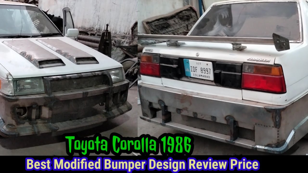 Toyota Corolla 1986 Modified Project Price Review - YouTube