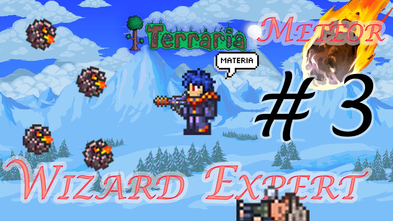 Terraria Wizard บทที่ 3 ชุดสายเวทมนต์สุดโกง Meteor - YouTube