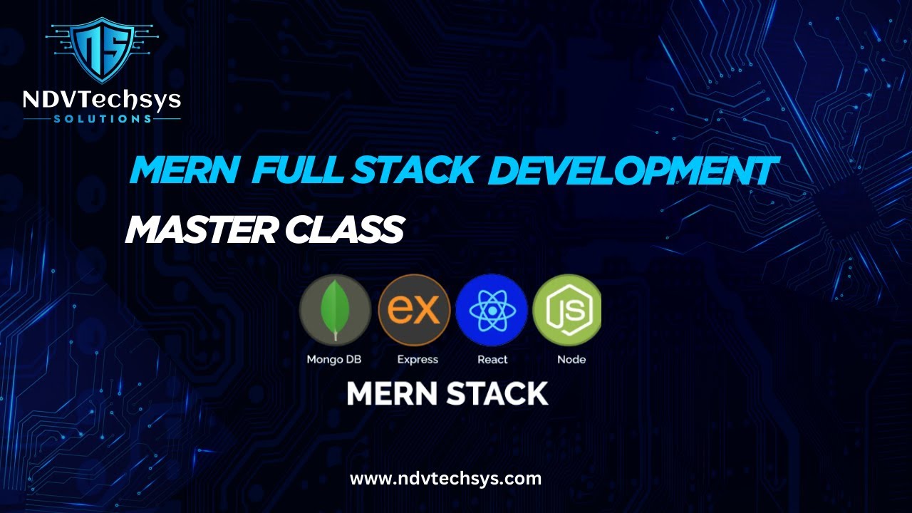 NDV Techsys Solution | NDV Hub | MERN Full Stack Development - YouTube