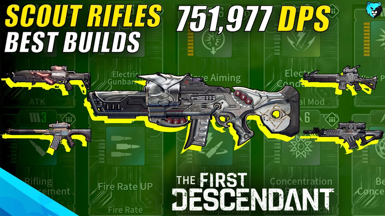 BEST Scout Rifles Weapon Build Guide in The First Descendant - YouTube