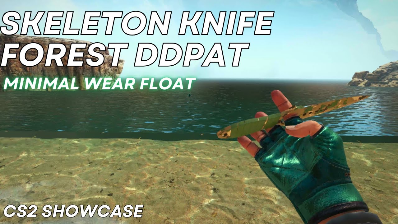 Skeleton Knife Forest DDPAT (Minimal Wear) | CS2 Skin Showcase #896 ...