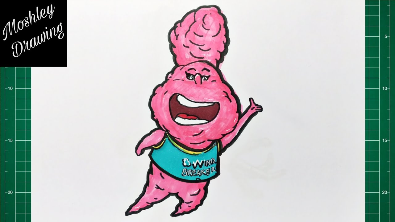 How to Draw Gale - Disney Pixar Elemental - YouTube