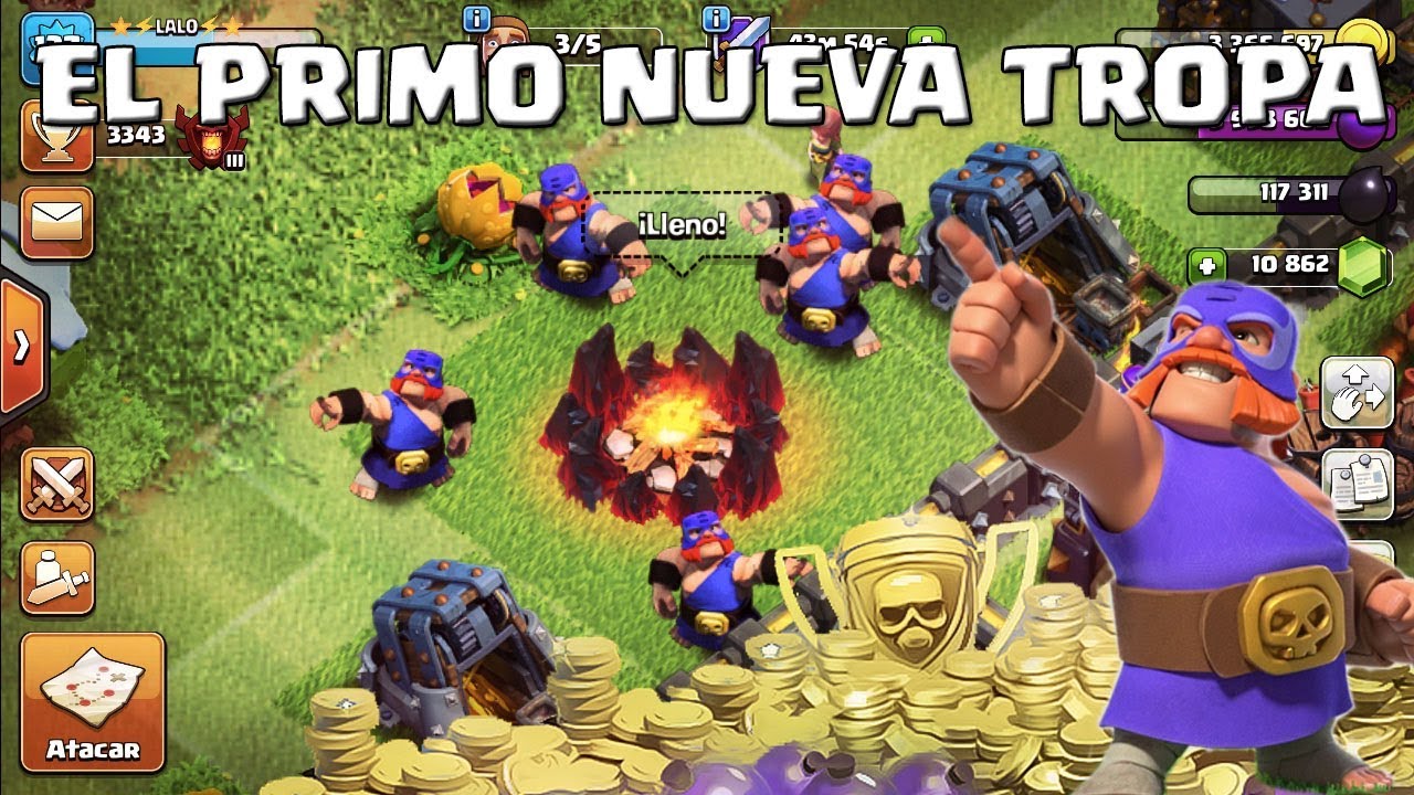 Probamos la Nueva Tropa "El Primo" + Ataques Epicos! - TECNICAS DE ...
