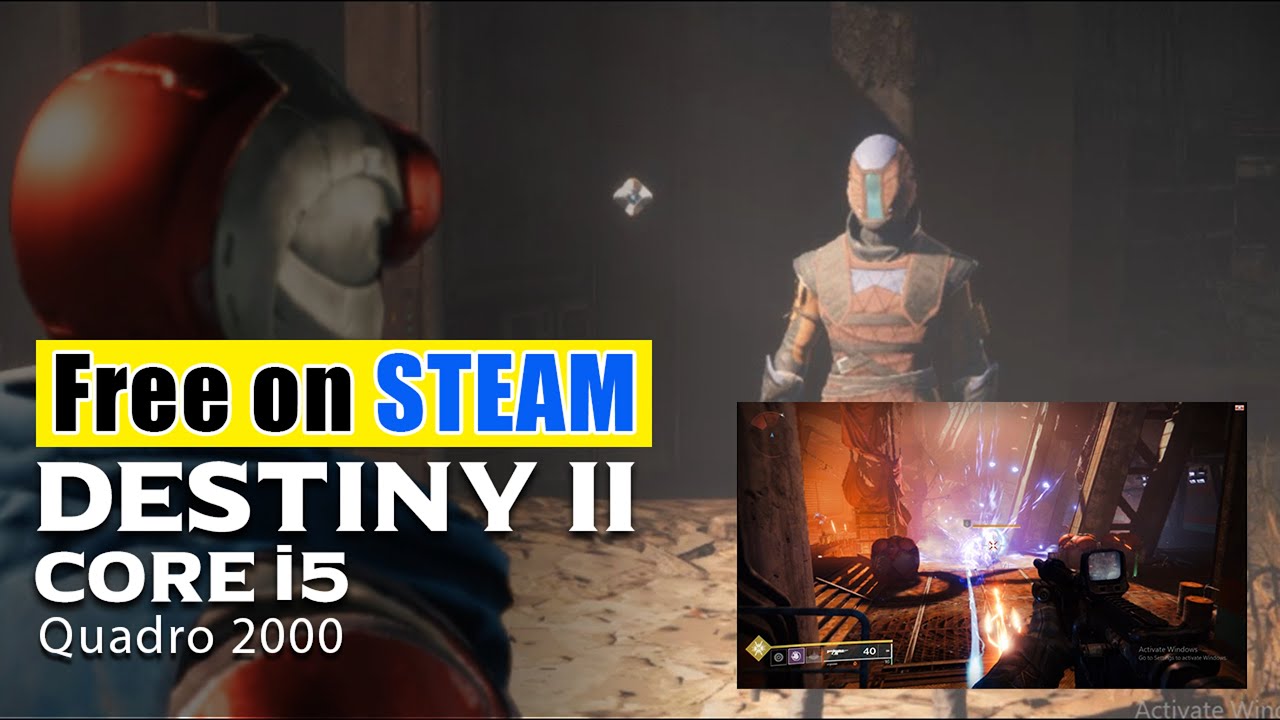Destiny 2 Gameplay On Core i5 4th Gen With 1 GB Graphics Card | Nvidia ...