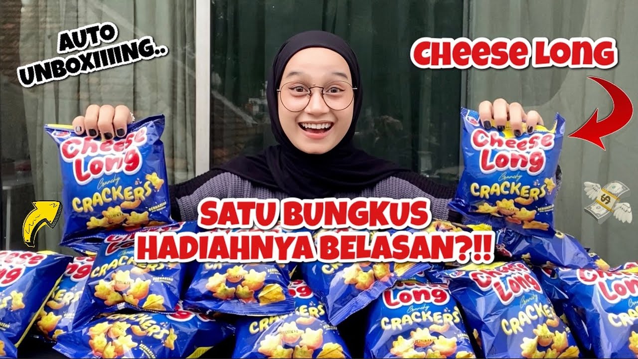CIKI CHEESE LONG BANYAK DUITNYAA?!! AUTO UNBOXING.. - YouTube