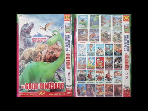 Walking with Dinosaurs 3D The Good Dinosaur DVD Menu 2019