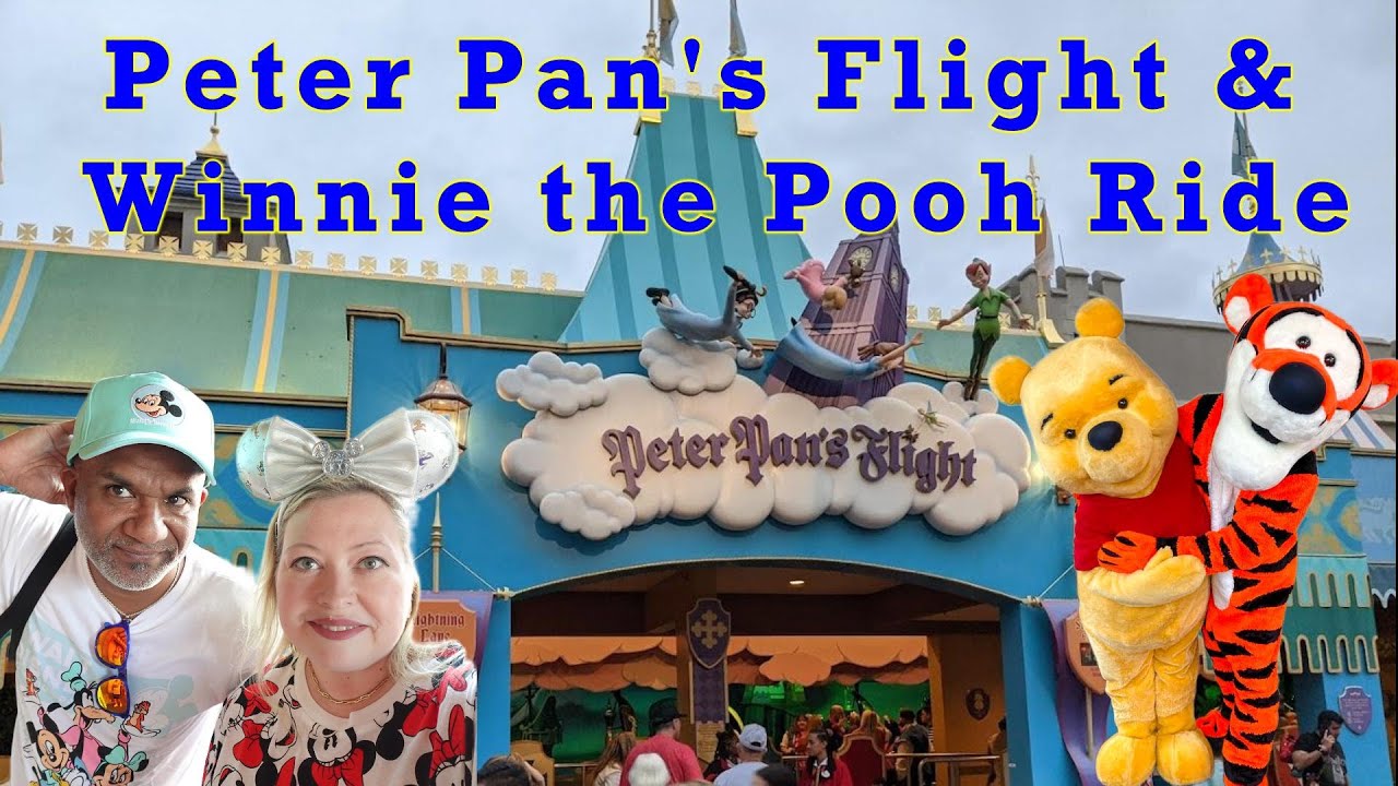 Disney's Peter Pan's Flight & Winnie the Pooh Rides - YouTube