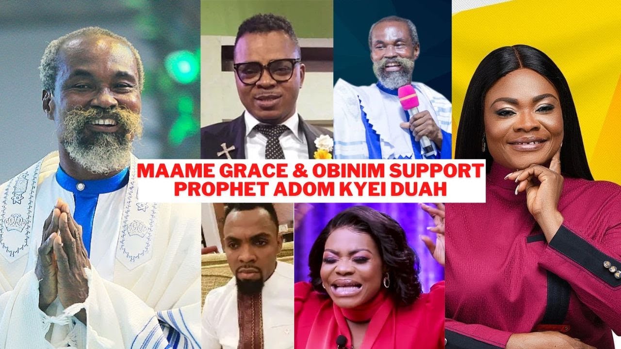 JUST IN-Hwee ni H)_Maame Grace & Bishop Obinim Thr0w their Supp0rt For ...