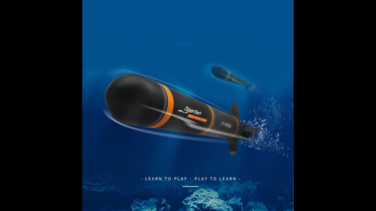 Electric RC Submarine Boat Torpedo Assembly Model Kits DIY ...
