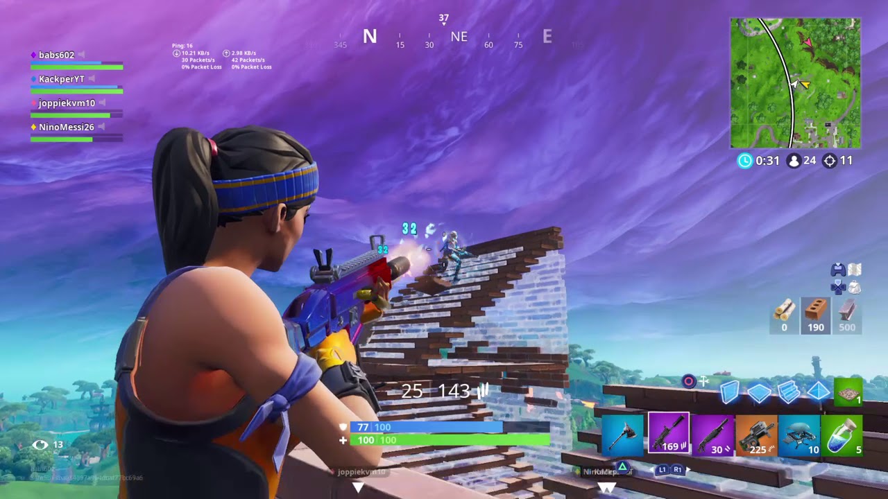 🔴Fortnite//25 bom 😱 - YouTube