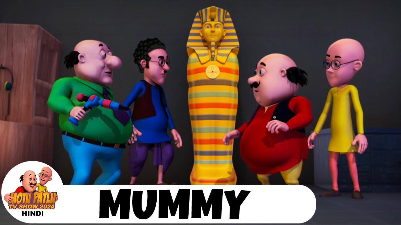 Mummy | Comedy Funny Cartoon | मोटू पतलू | Full Ep 74 | Motu Patlu Show ...