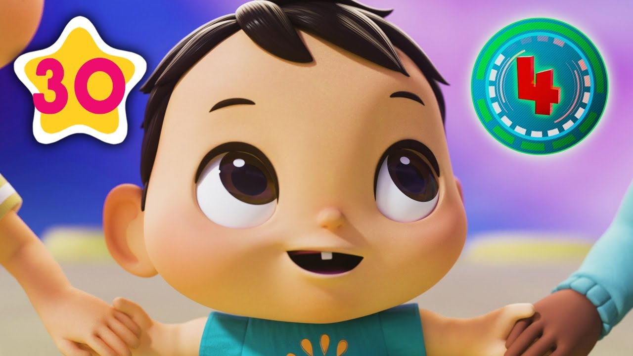 Jumping On The Moon | Boo Boo Kids Nursery Rhymes & Kids Songs ...