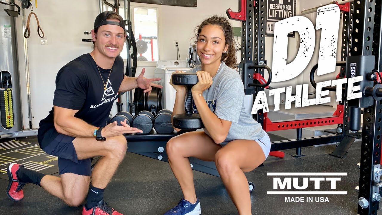 DUMBBELL ONLY WORKOUT FT. ILLUMINATI IRON & GIULIA - YouTube