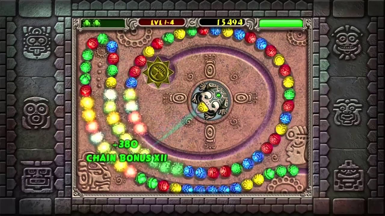 Family Gamer Review Of Zuma Deluxe - YouTube